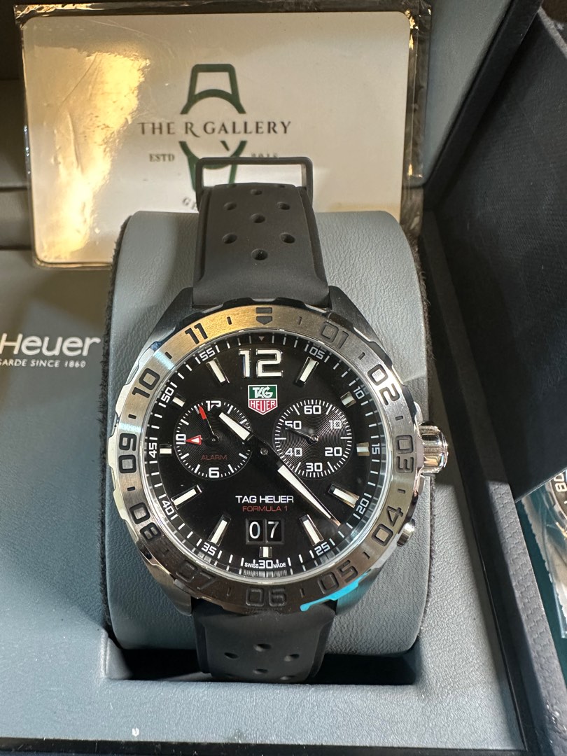 Original Tag Heuer formula 1 quartz series 41mm WAZ111A, Men's Fashion ...