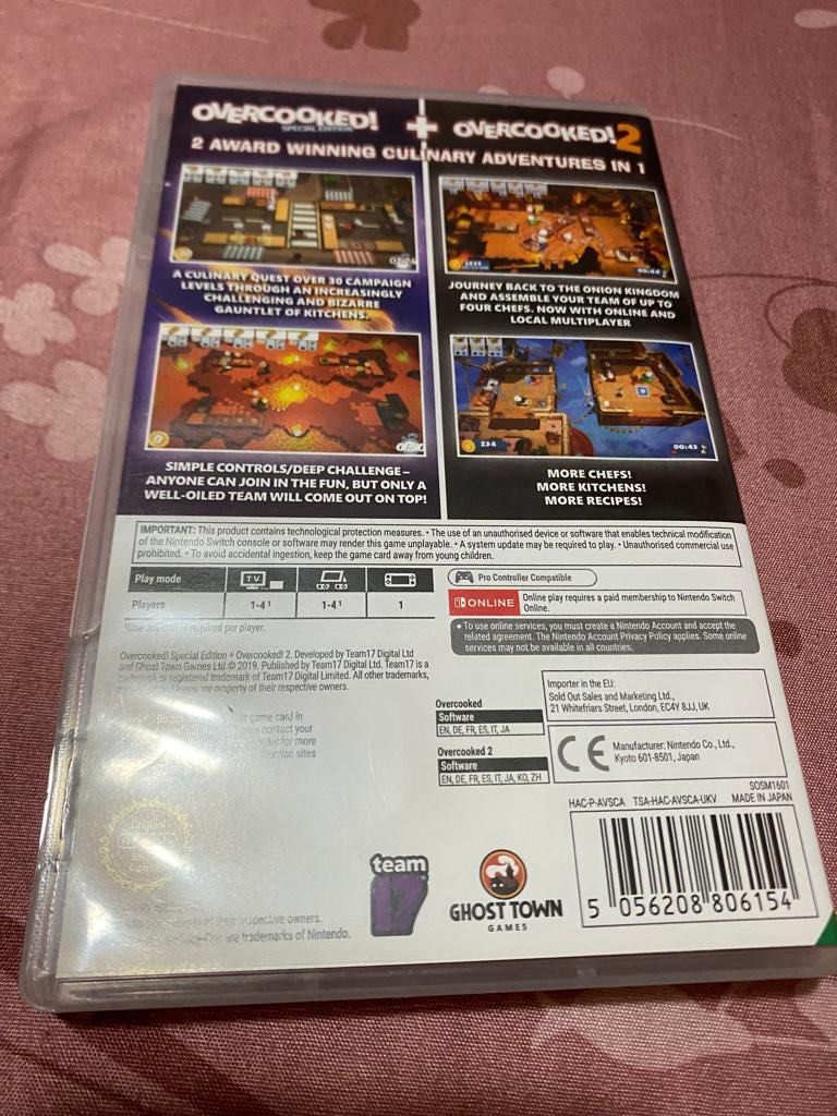 Overcook 2 Special Edition, Video Gaming, Video Games, Nintendo on ...