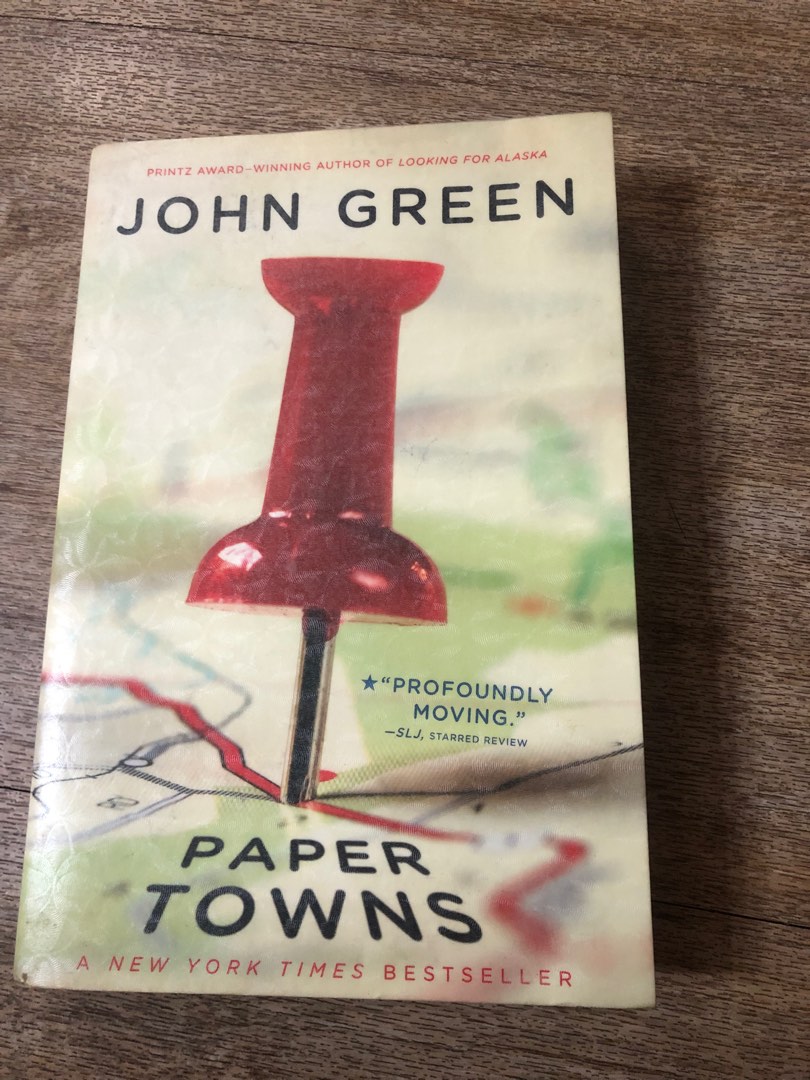 Paper Towns by John Green, Hobbies & Toys, Books & Magazines, Fiction ...