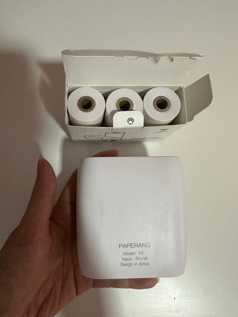 Paperang thermal paper printer p2, Computers & Tech, Printers, Scanners ...