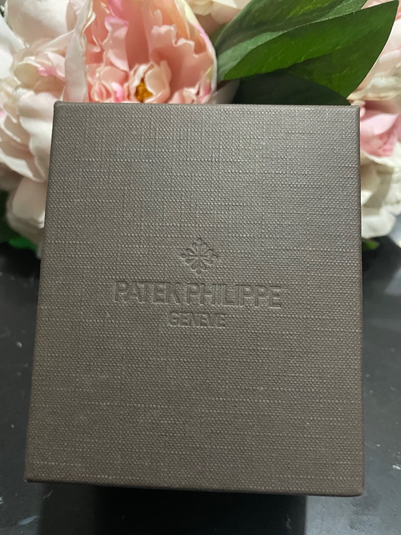 Patek Philippe box & pouch , Luxury, Watches on Carousell
