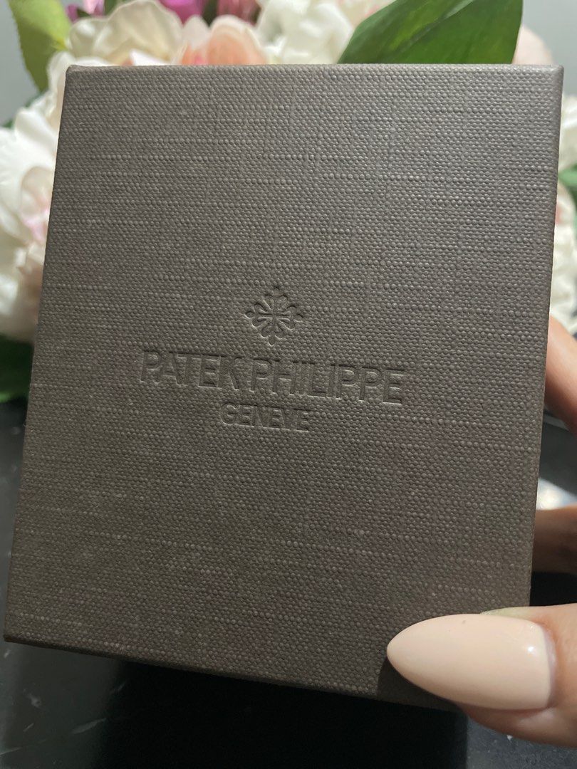 Patek Philippe box & pouch , Luxury, Watches on Carousell