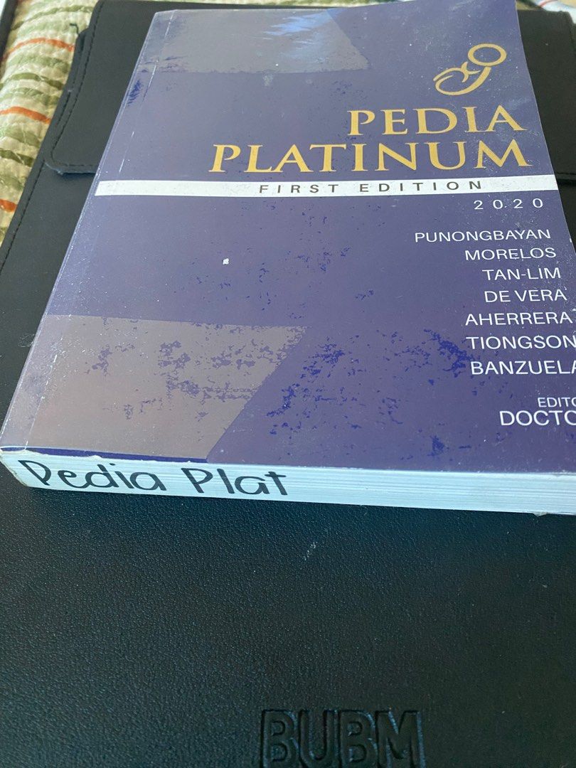 Pedia Platinum, 1st ed. on Carousell