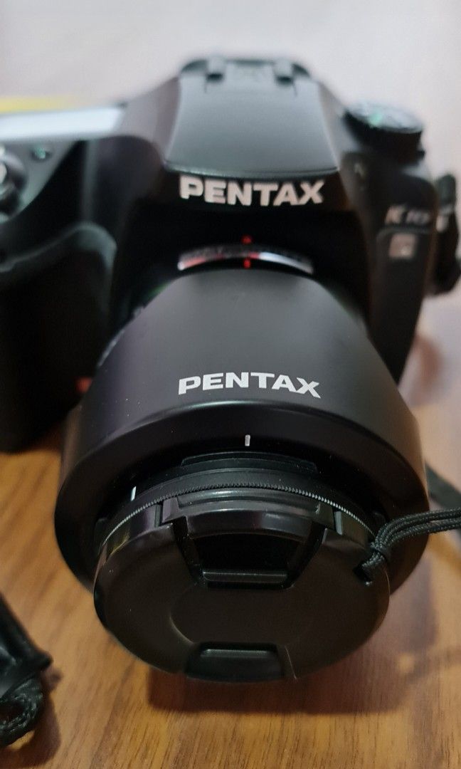 Pentax K10 with kit lens, Photography, Cameras on Carousell