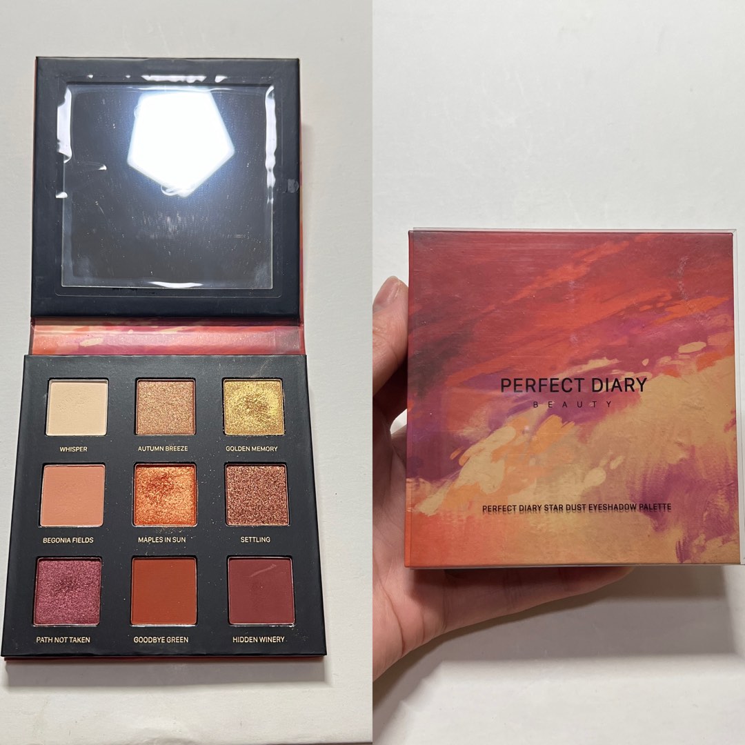 Perfect Diary Eyeshadow Palette, Beauty & Personal Care, Face, Makeup ...