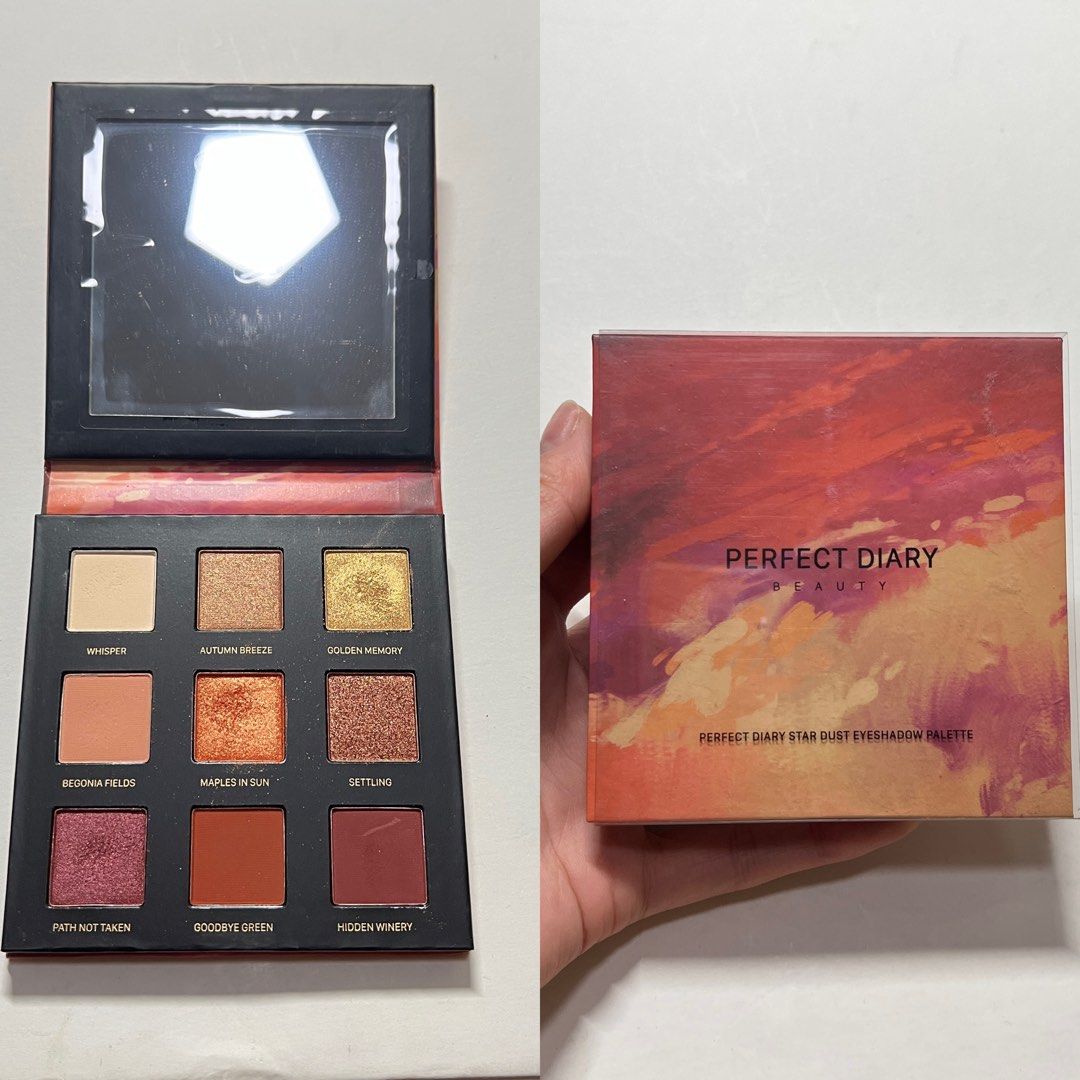 Perfect Diary Eyeshadow Palette, Beauty & Personal Care, Face, Makeup ...