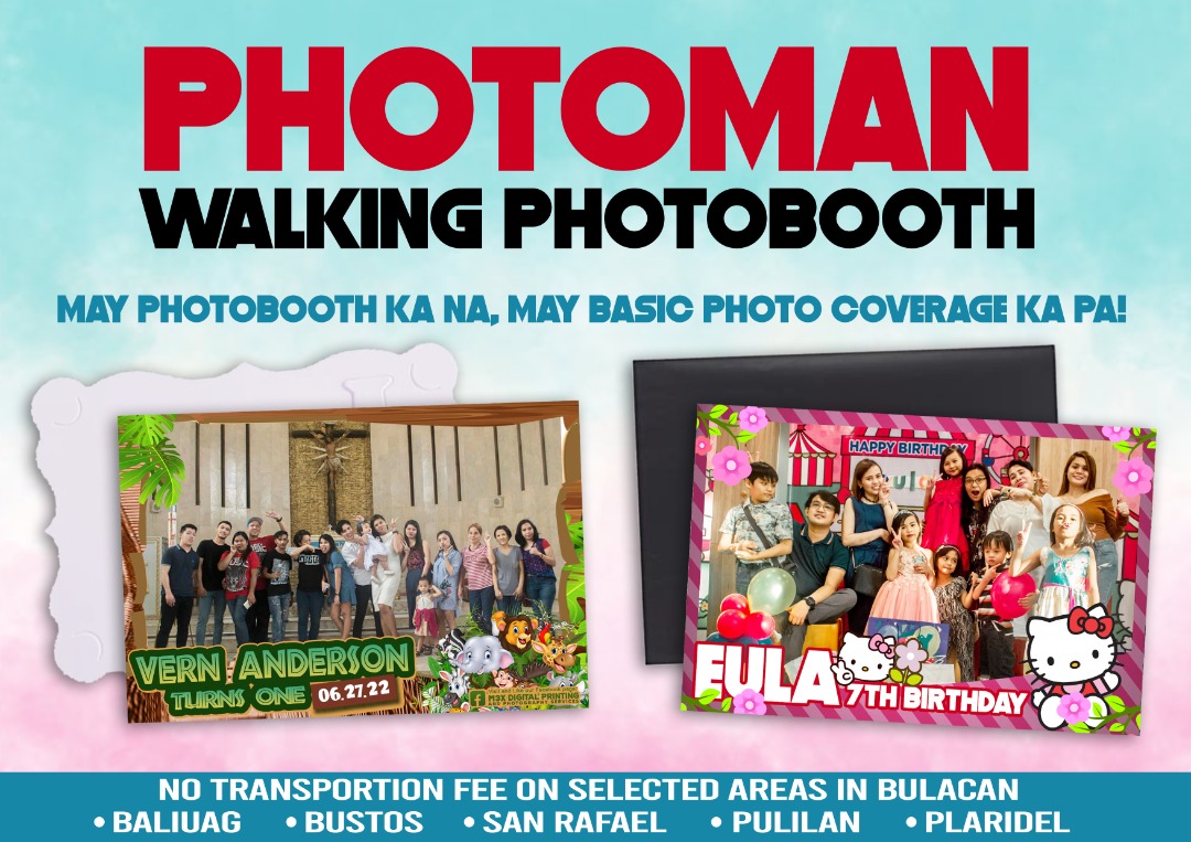 Photoman Walking Photobooth, Photography, Cameras on Carousell