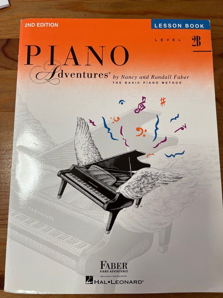 Piano Adventures Lesson Book Level 2B, Hobbies & Toys, Music & Media ...
