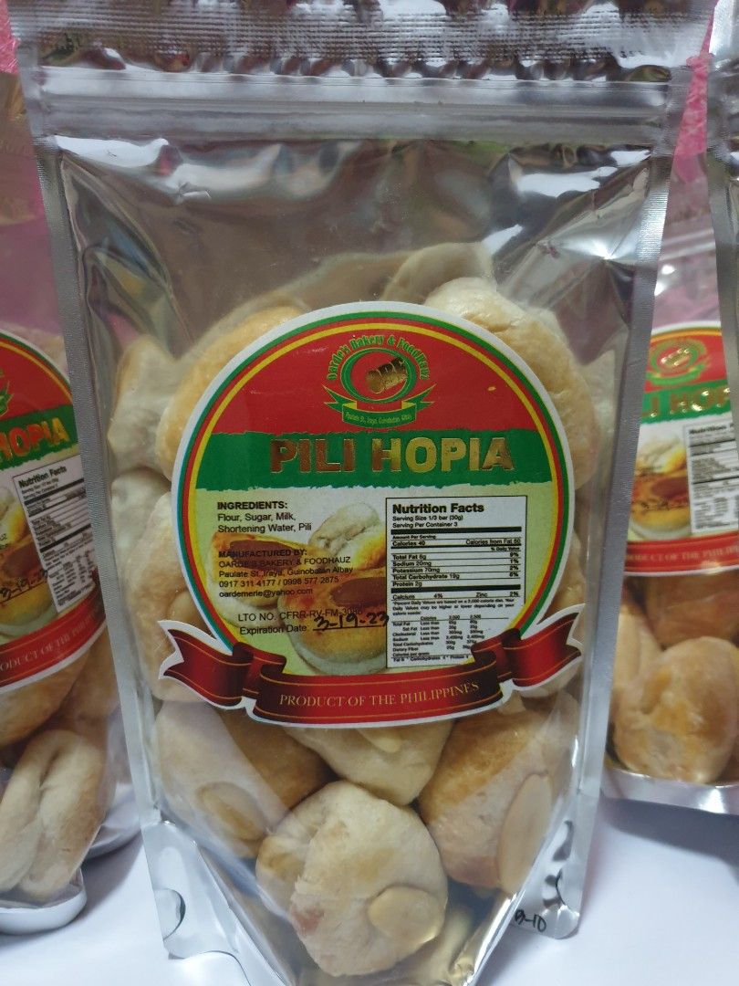Pili Hopia from bicol, Food & Drinks, Local Eats on Carousell