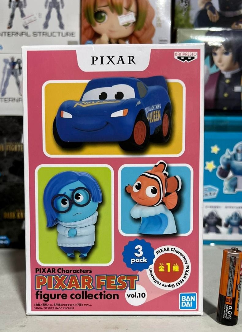 Pixar - Pixar Fest Figure Collection Volume 10 - 3 Pack (Nemo, Sadness ...