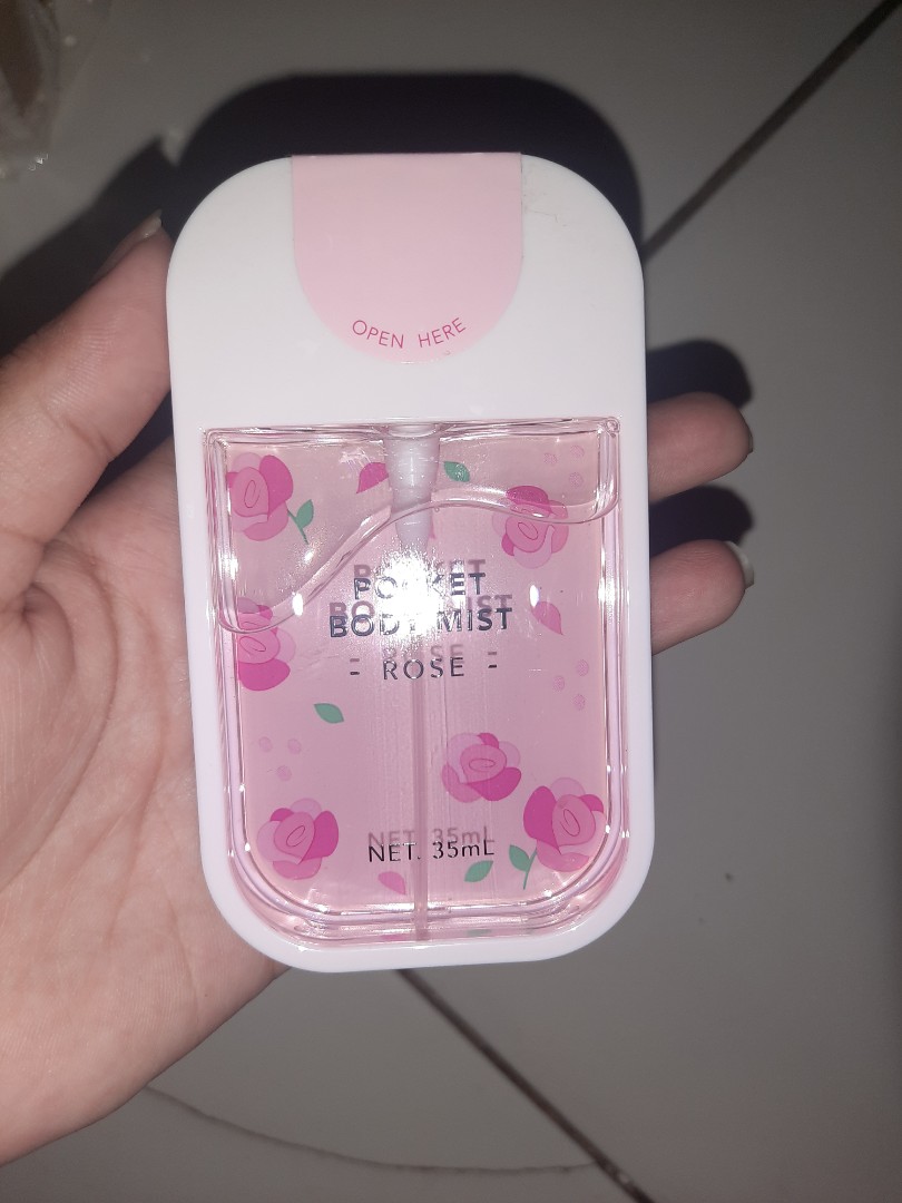 POCKET BODY MIST MINISO, Kesehatan & Kecantikan, Kulit, Sabun & Tubuh ...