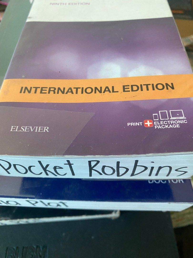 Pocket Robbins, 9th ed., Hobbies & Toys, Books & Magazines, Textbooks ...