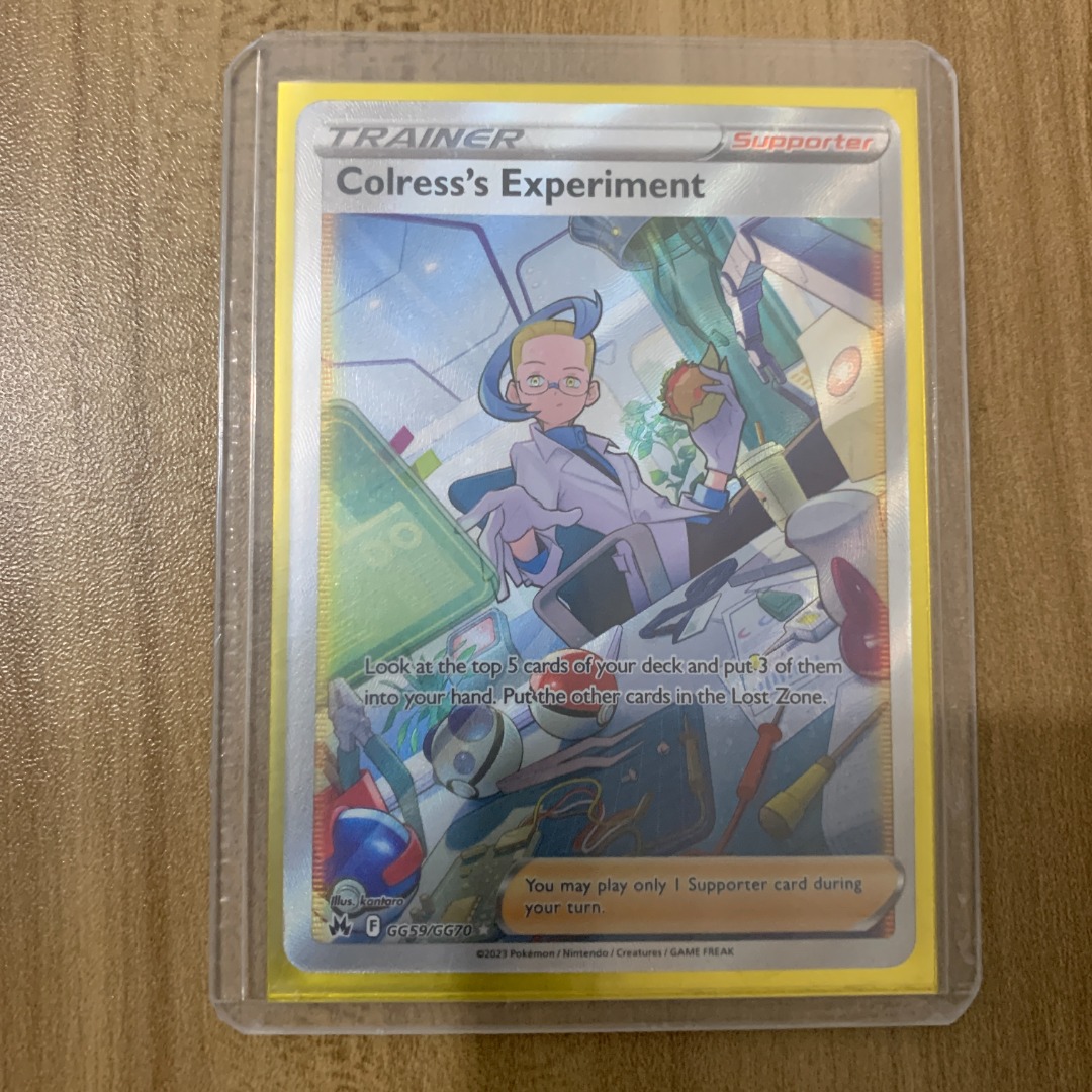 Pokemon Card (TCG) - Colress's Experiment - GG59/GG70 - Full Art Ultra ...