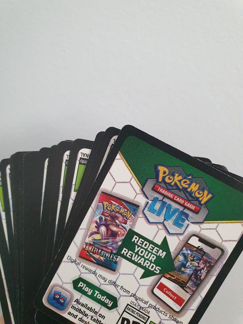 Pokemon TCG code cards, Video Gaming, Gaming Accessories, Game Gift ...