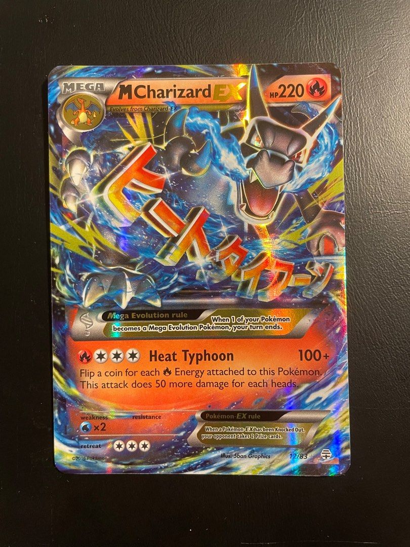 Pokemon-PTCG-M Charizard EX - 12/83 - Ultra Rare Generations Singles ...