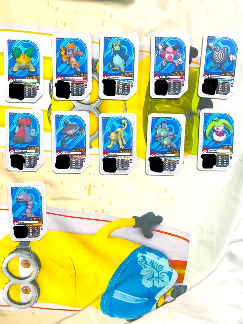 Pokémon Ga Ole Legend Part 3 1*/2* Full Set, Hobbies & Toys, Toys ...
