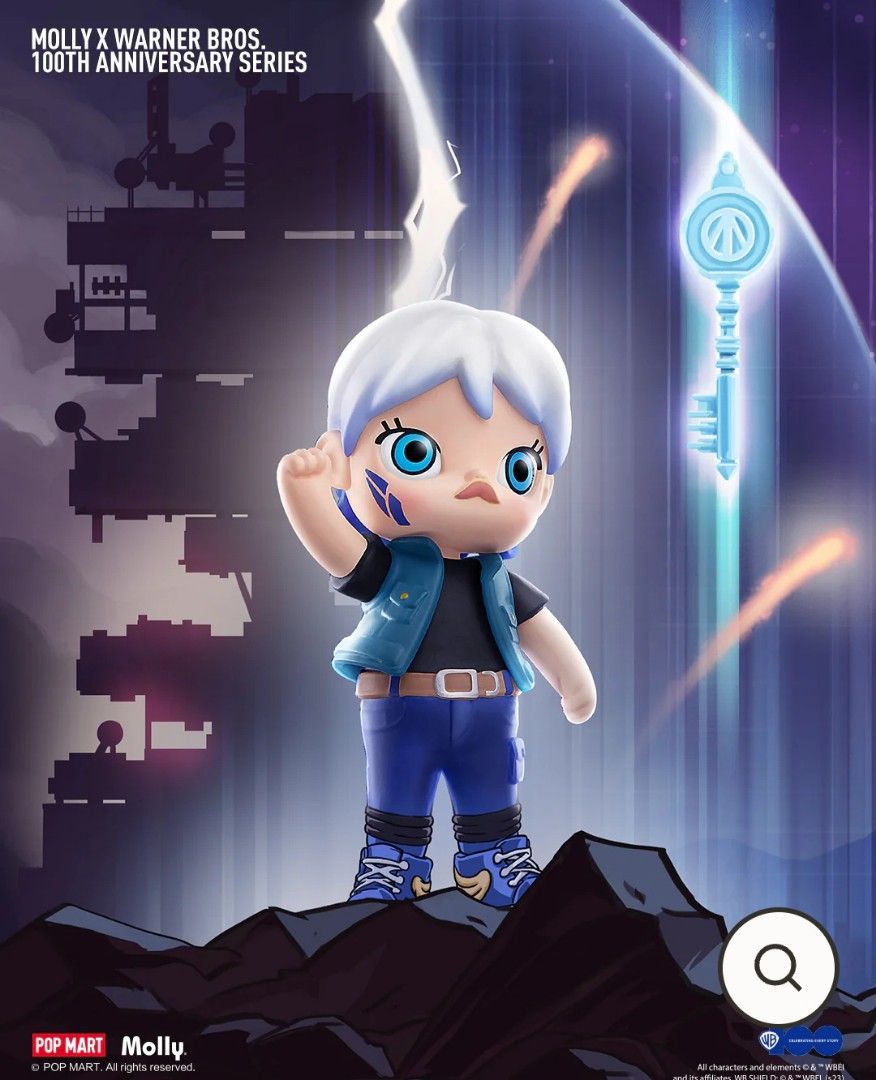 POP MART Molly x Warner Bros. 100th Anniversary Series (Ready Player ...