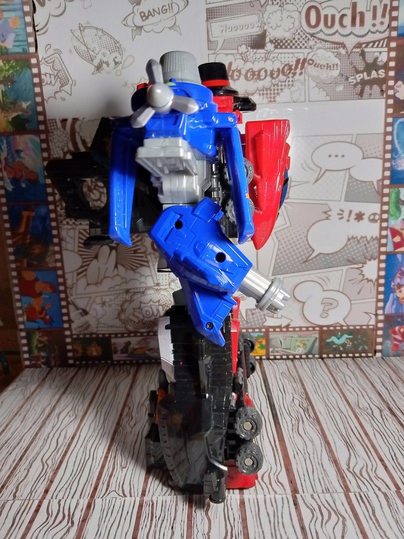 Power Rangers DX Lupin Striker Megazord Figure on Carousell