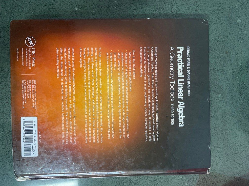 Practical Linear Algebra Textbook Hobbies And Toys Books And Magazines Textbooks On Carousell