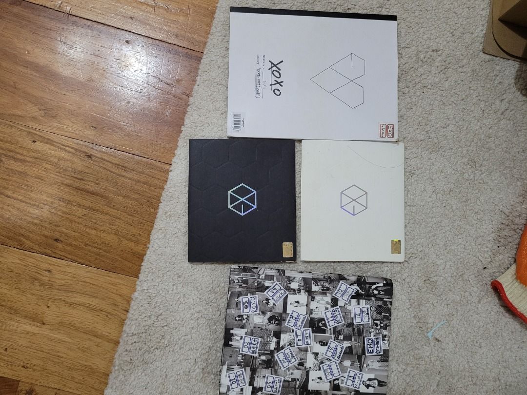 BUNDLE ALL EXO ALBUMS (4 preloved albums), Hobbies & Toys, Memorabilia ...