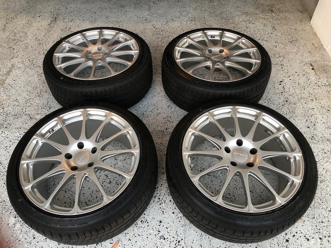 Prodrive GC-012L Mags & Dunlop Tires, Car Parts & Accessories, Mags and ...