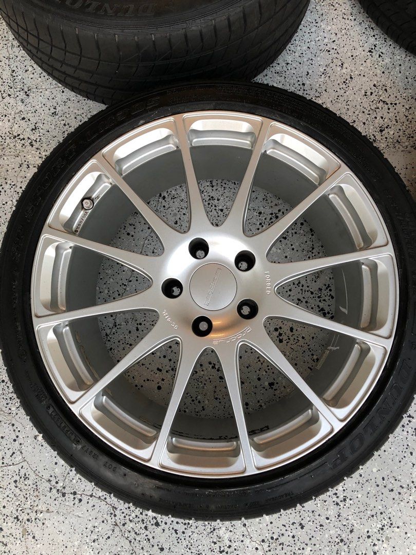 Prodrive GC-012L Mags & Dunlop Tires, Car Parts & Accessories, Mags and ...