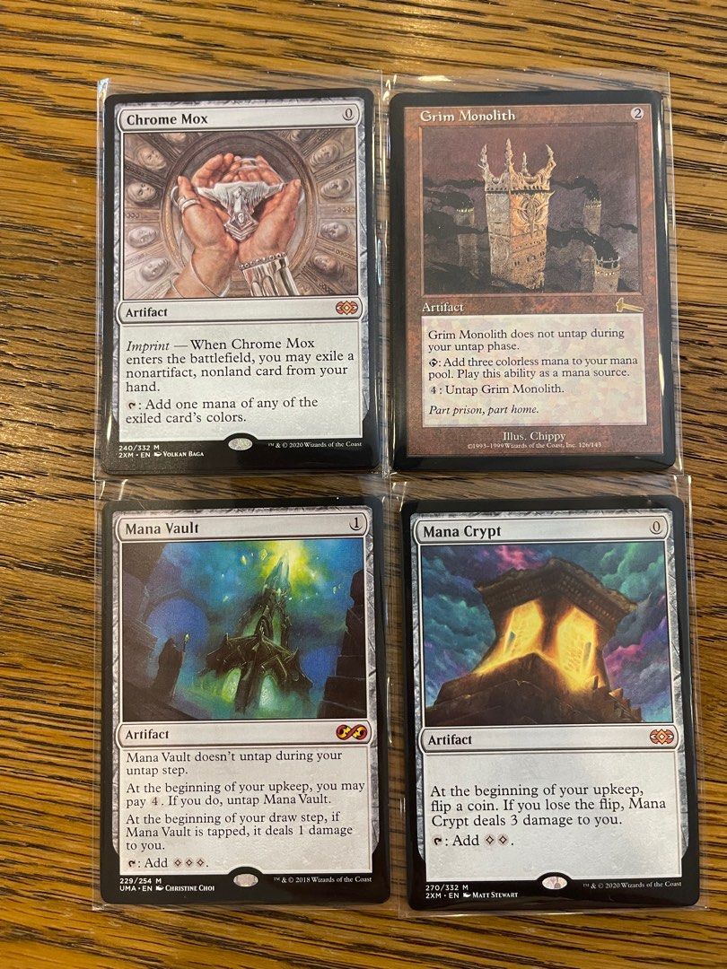 Proxy MTG - Mana rocks bundle, Hobbies & Toys, Toys & Games on Carousell