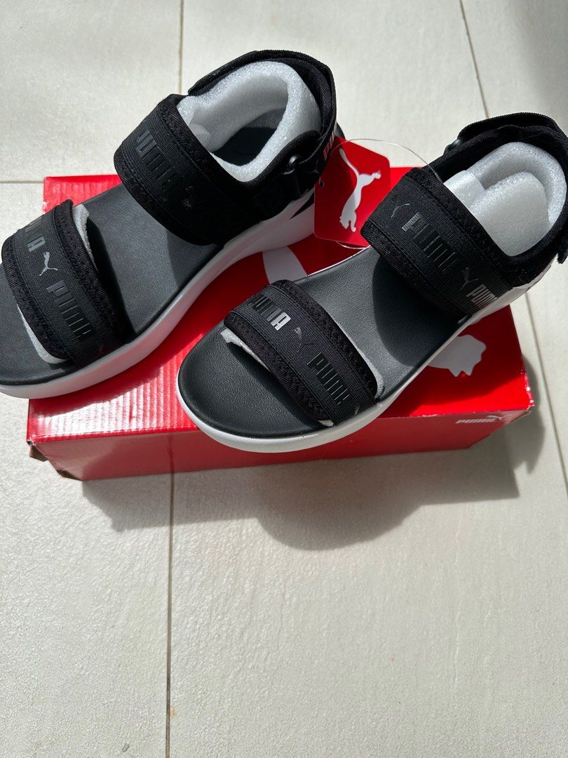 Puma sandals, Women's Fashion, Footwear, Sandals on Carousell