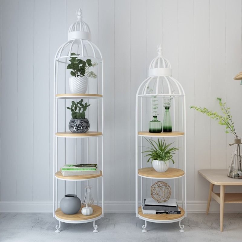 Quirky Modern Bird Cage Display Shelf, Furniture & Home Living ...