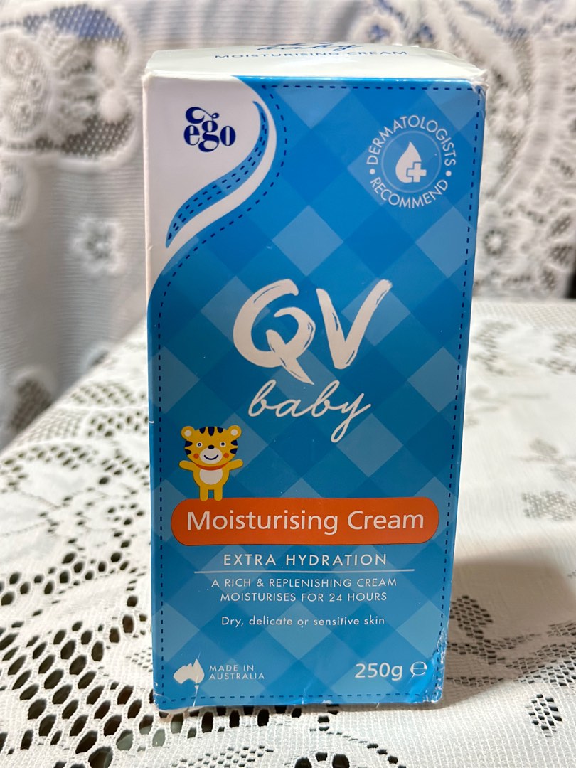 QV baby moisturising cream (250g), Babies & Kids, Bathing & Changing, Baby Toiletries & Grooming ...