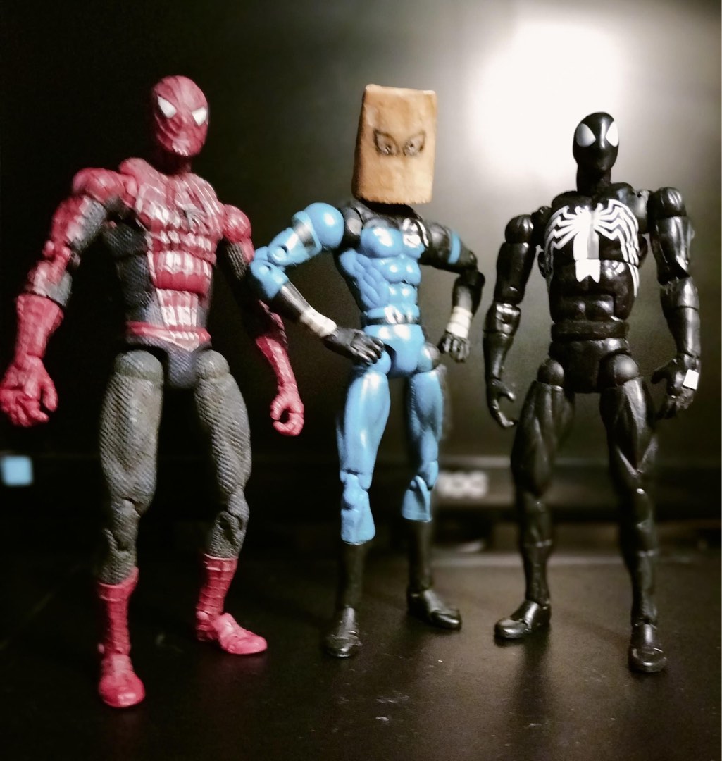 ‼️RARE Marvel Legends 2008 Hasbro Sam Raimi Spiderman on Carousell