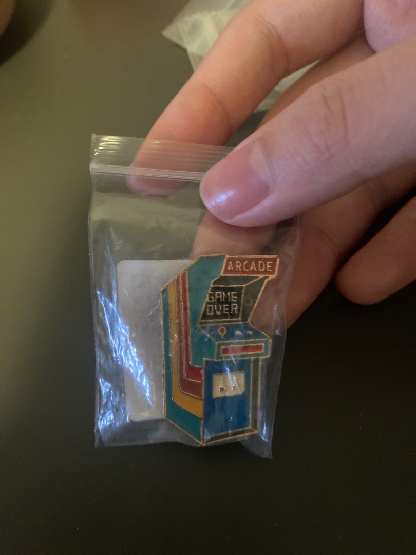 Retro arcade enamel pin, Hobbies & Toys, Stationery & Craft, Other Stationery & Craft on Carousell