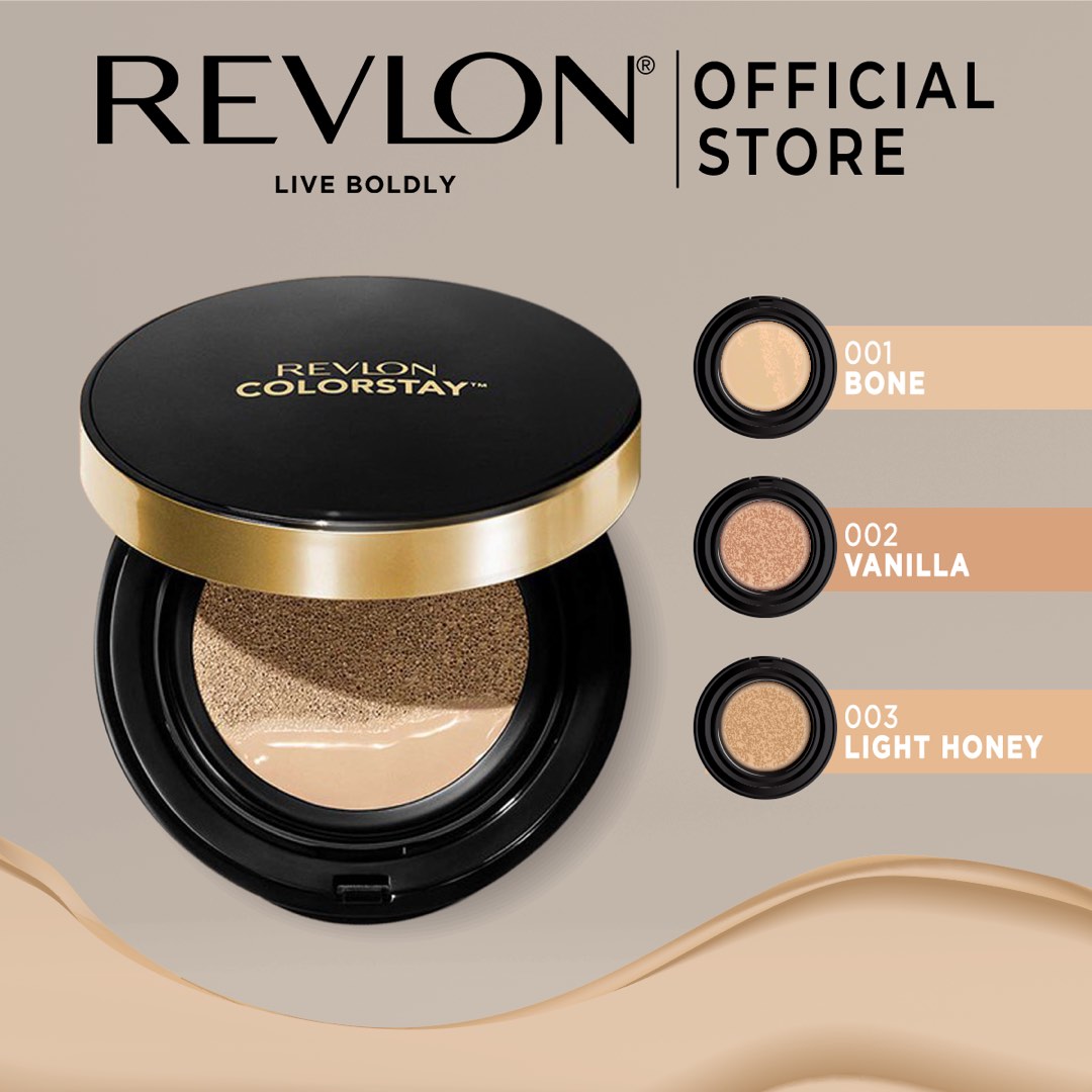 Revlon colour stay long wear foundation cushion, Beauty & Personal Care, Face, Makeup Products ...