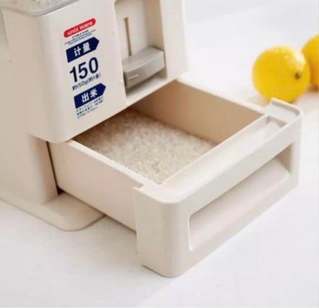 Premium Automatic Japanese Rice Dispenser (12Litre), Furniture & Home ...