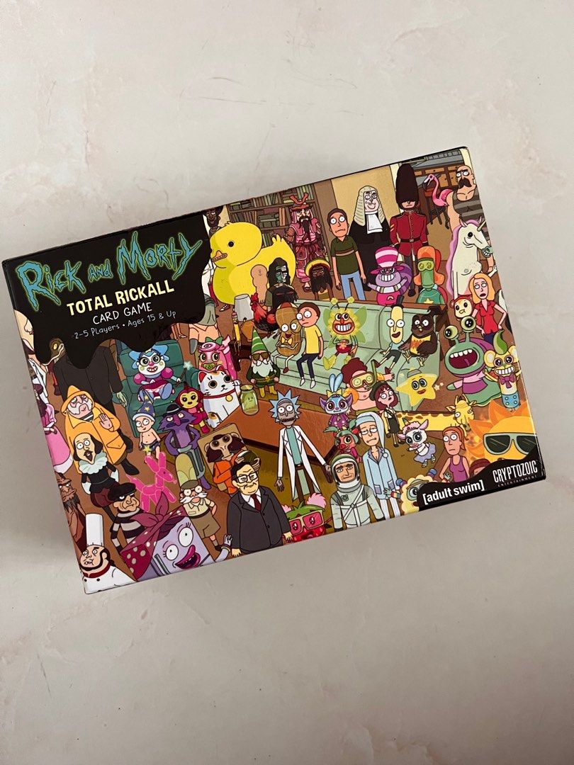 Rick and Morty - Total Rickall, Hobbies & Toys, Toys & Games on Carousell