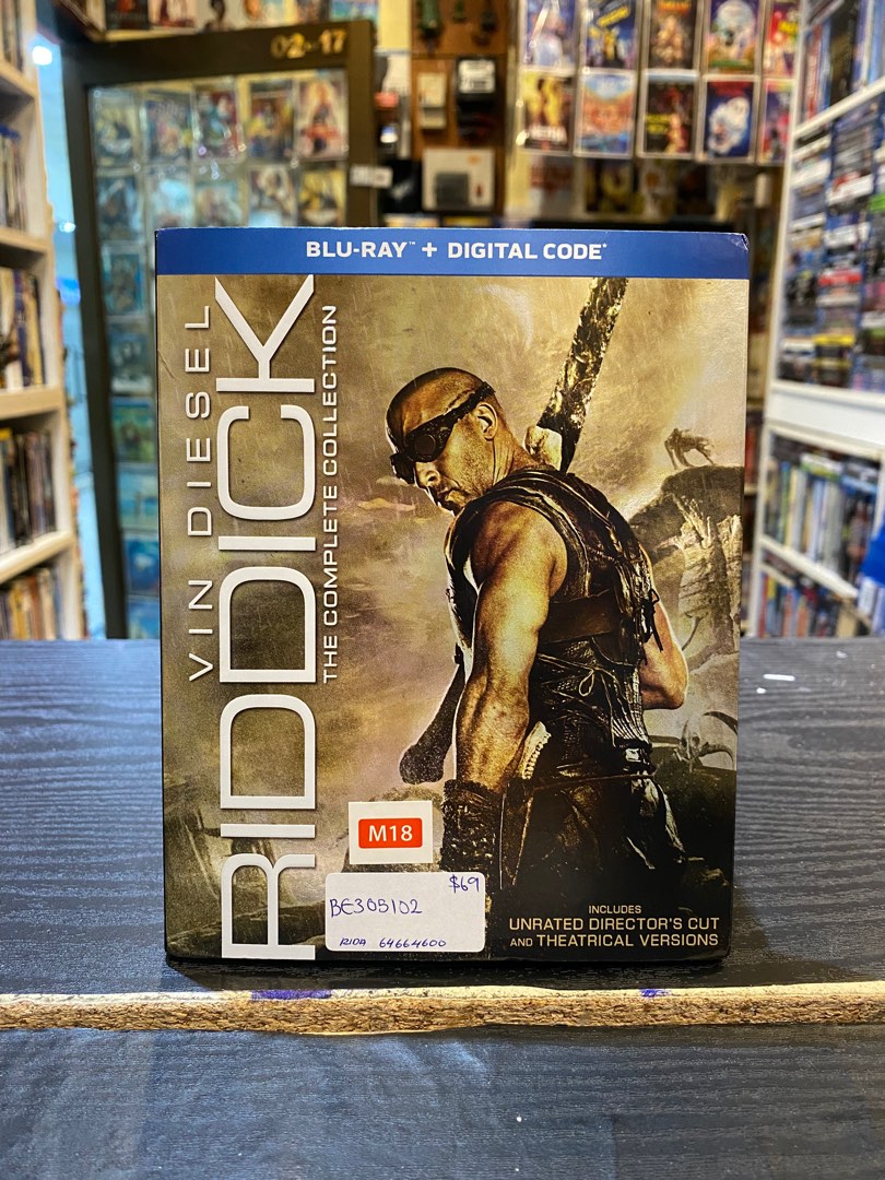 RIDDICK THE COMPLETE COLLECTION, Hobbies & Toys, Music & Media, CDs ...