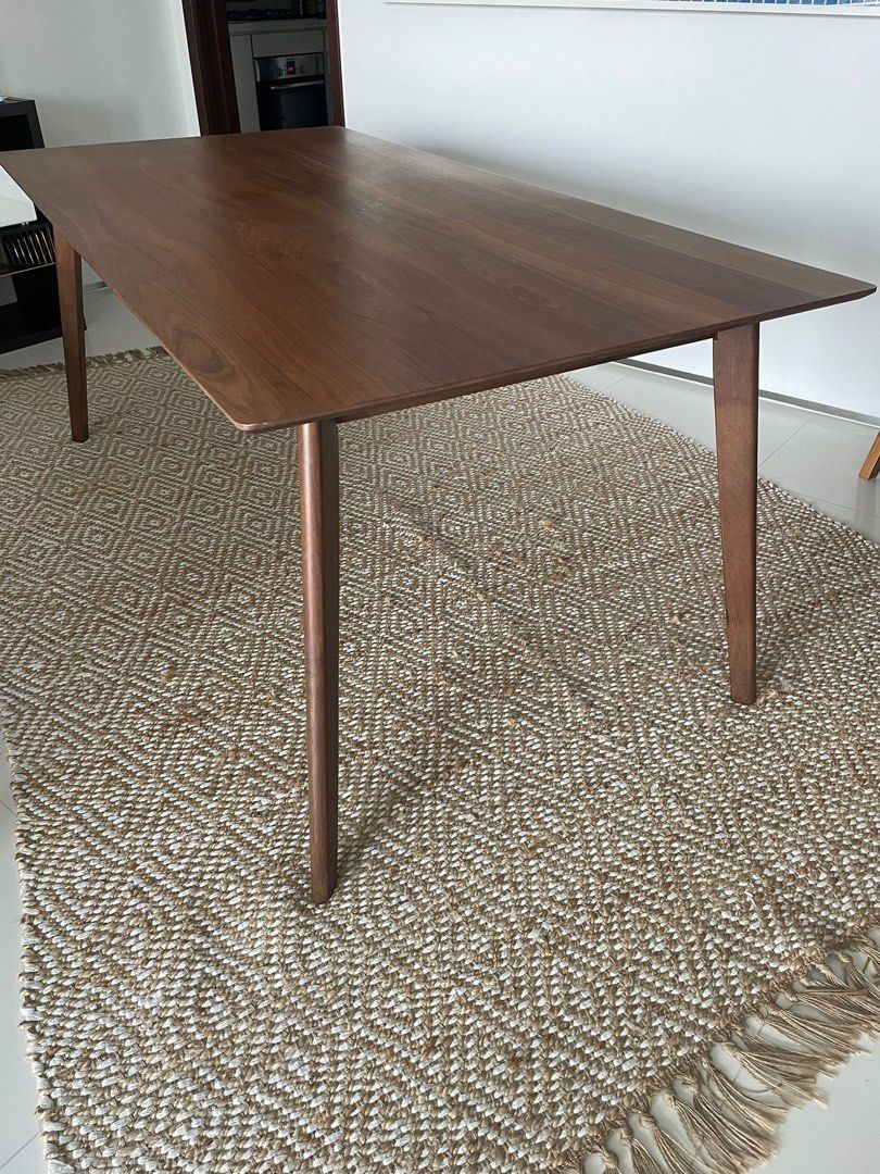 Ross large walnut dining table from Forty Two, Furniture & Home Living ...