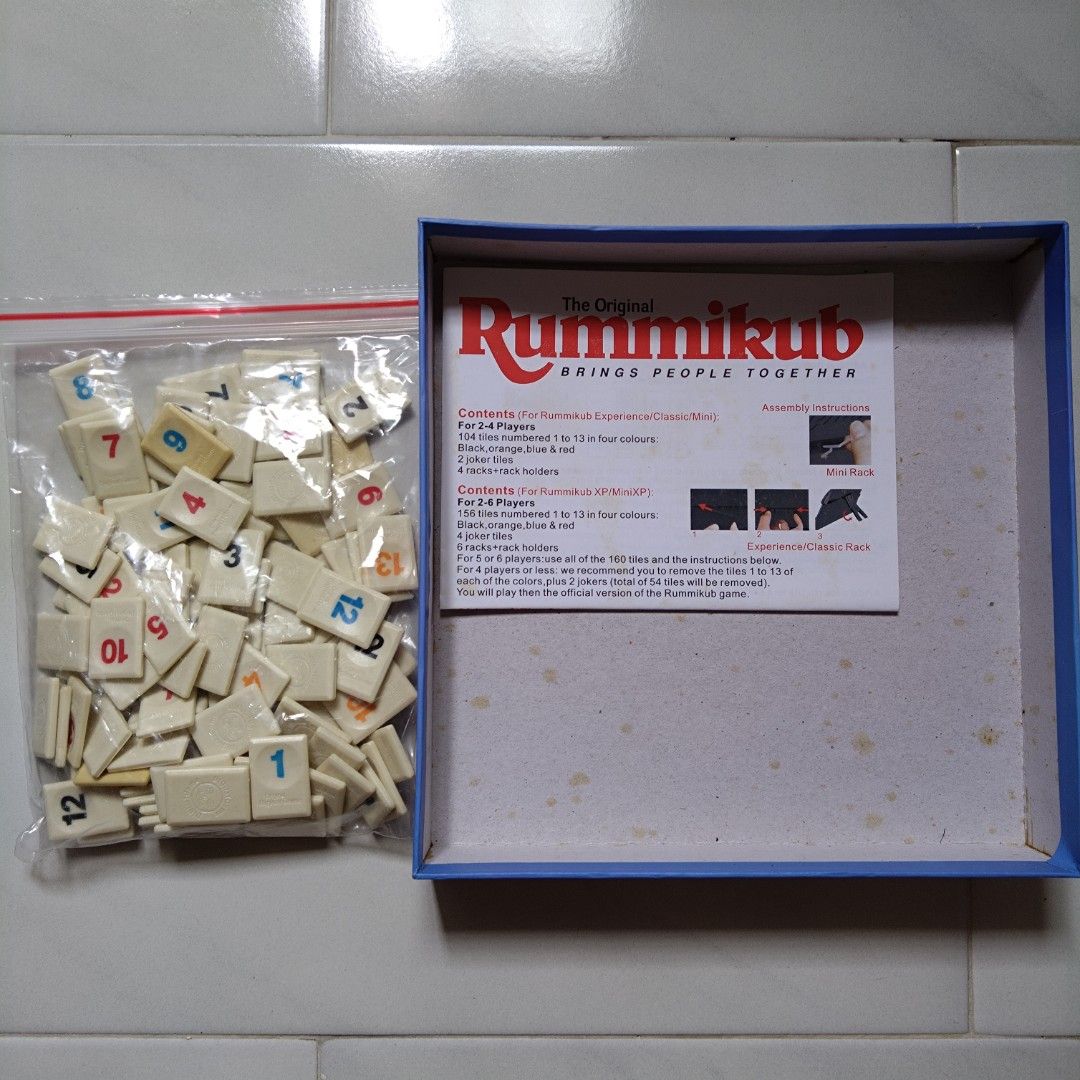 Rummikub Mini (Travel-Sized), Hobbies & Toys, Toys & Games on Carousell