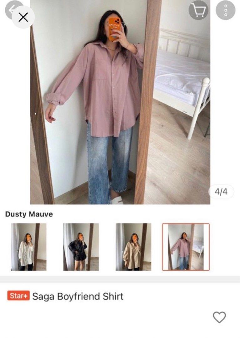 Saga Boyfriend Shirt by Seminggu.Rtw on Carousell