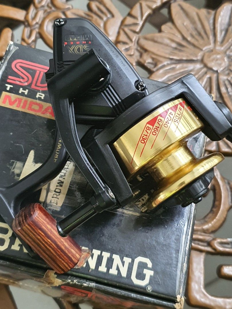 SDX 3 MIDAS BROWNING, Sports Equipment, Fishing on Carousell