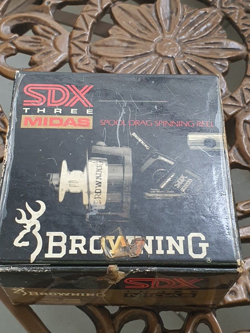 SDX 3 MIDAS BROWNING, Sports Equipment, Fishing on Carousell