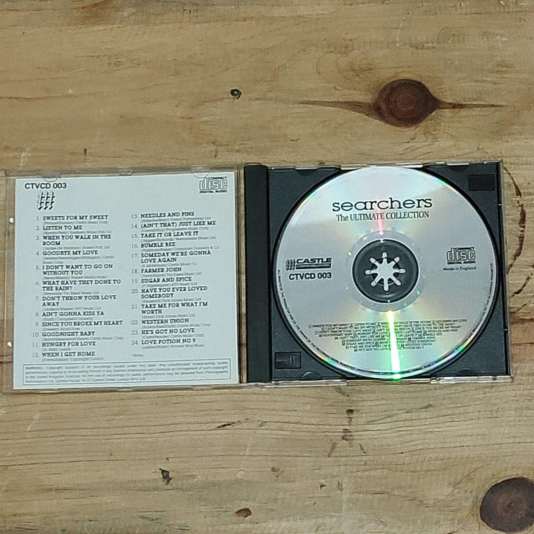 Searchers The Ultimate Collection CD, Hobbies & Toys, Music & Media ...