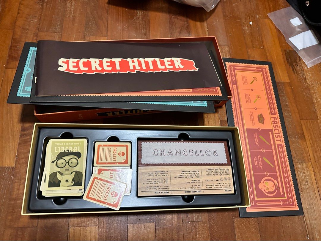 Secret Hitler Board Game, Hobbies & Toys, Toys & Games on Carousell