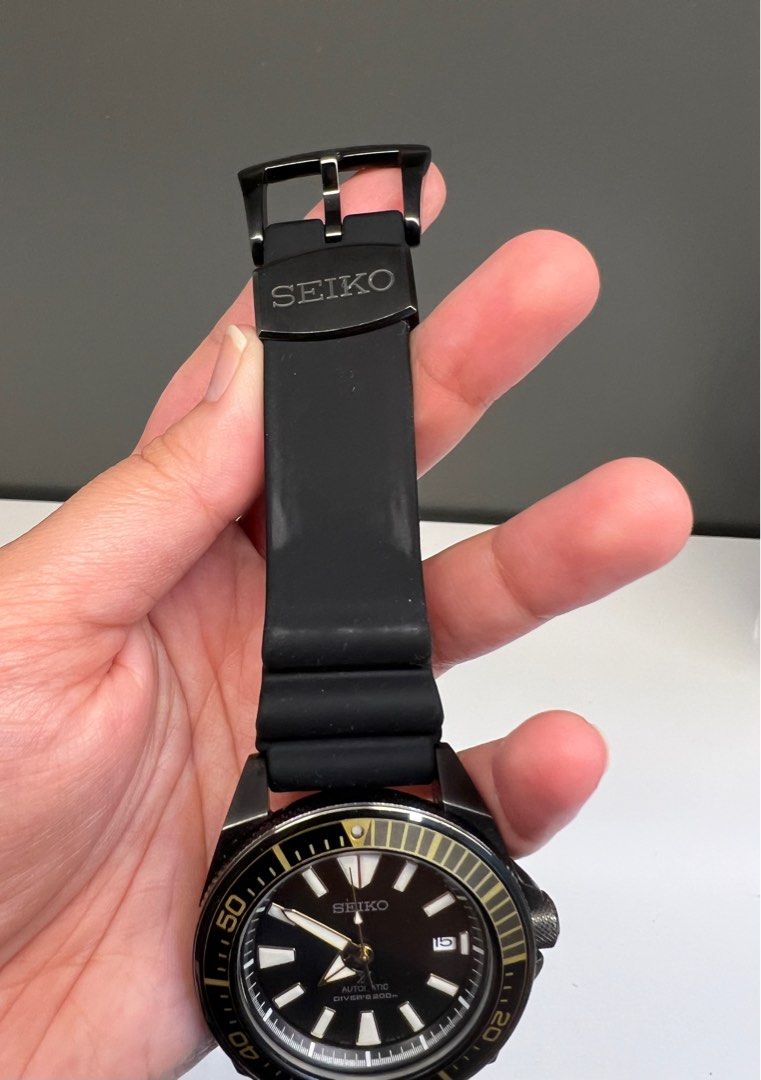 Seiko Black PVD Samurai, Men's Fashion, Watches & Accessories, Watches ...