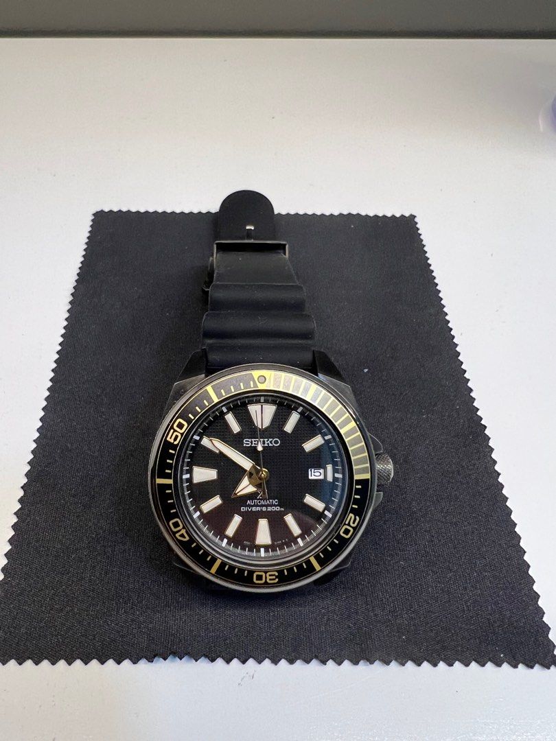 Seiko Black PVD Samurai, Men's Fashion, Watches & Accessories, Watches ...