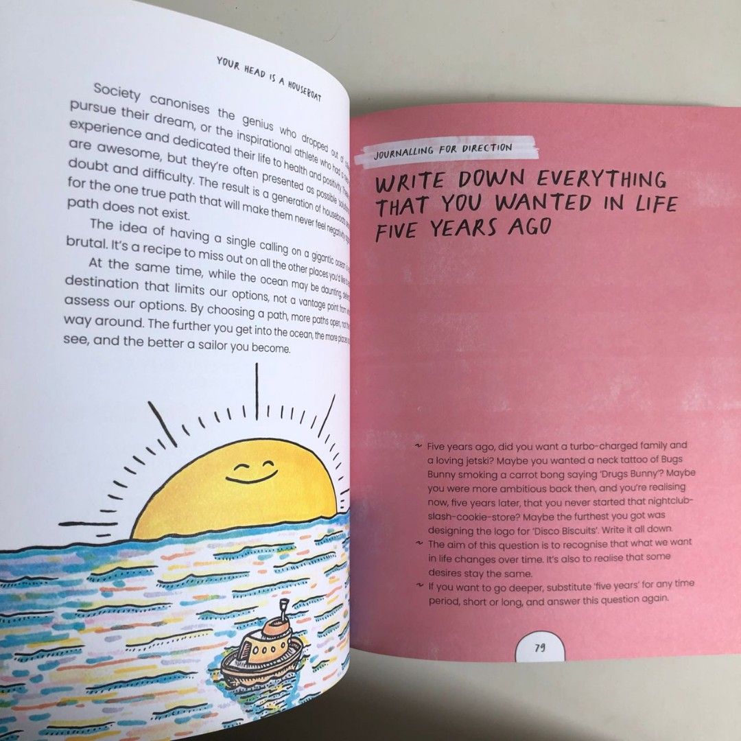 SELF-HELP Your Head is a Houseboat by STRUTHLESS, Hobbies & Toys, Books ...