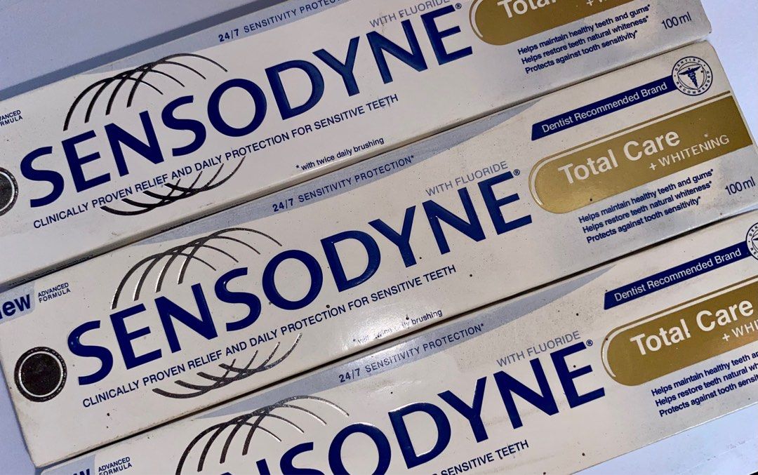 Sensodyne Total Care & Whitening Toothpaste, Beauty & Personal Care ...