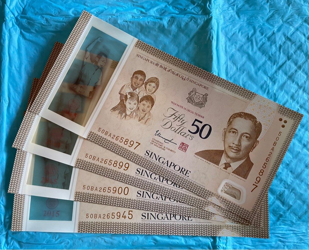 SG50 $50 Commemorative Notes, Hobbies & Toys, Memorabilia ...