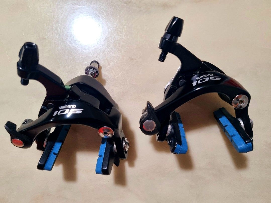Shimano 105 Rim Brake Calipers (5800 series), Sports Equipment ...