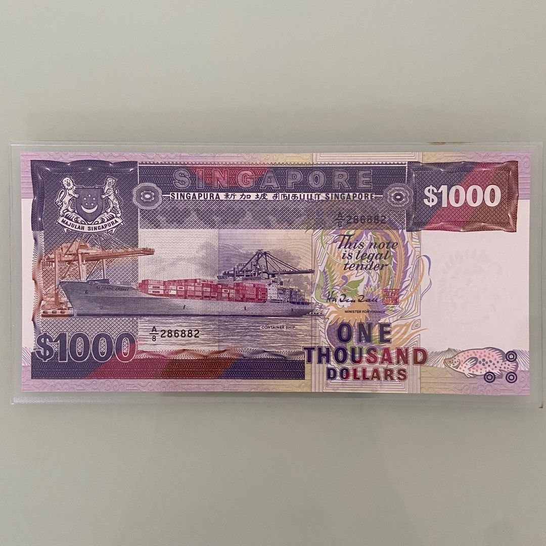 Ship Series $1000 Note, Hobbies & Toys, Memorabilia & Collectibles ...
